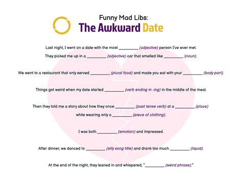 Printable Mad Libs Pdf