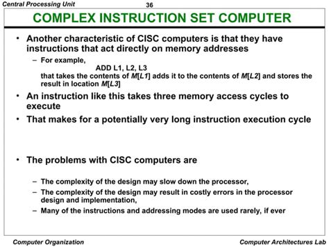 Central Processing Unitcomputer Organizationppt