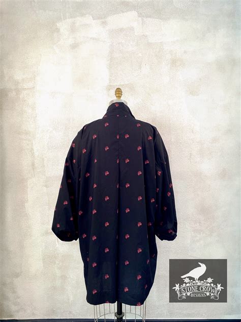Short Sleeve Long Leopard Robe — Stone Crow Designs