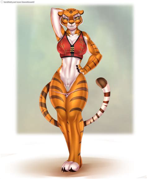 Master Tigress Furotica фурротика Kung Fu Panda Doomthewolf
