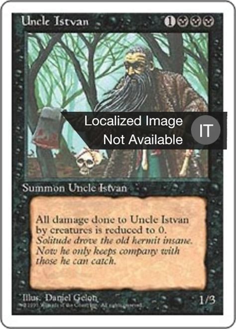 Uncle Istvan · Fourth Edition 4ed 165 · Scryfall Magic The