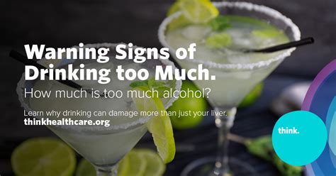 Warning Signs Of Drinking Too Much Think Whole Person Healthcare