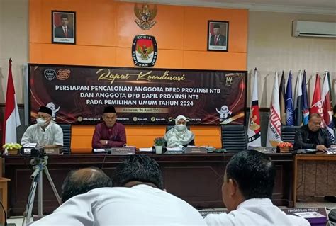 KPU NTB Pendaftaran Caleg Mulai Mei Pos Bali
