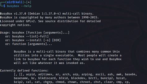 Iot Embedded Linux Busybox The Most Widely Used Linux In Iot