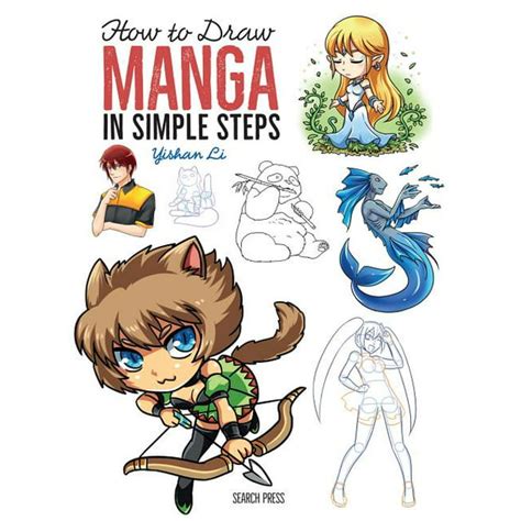 How To Draw How To Draw Manga In Simple Steps Paperback Walmart