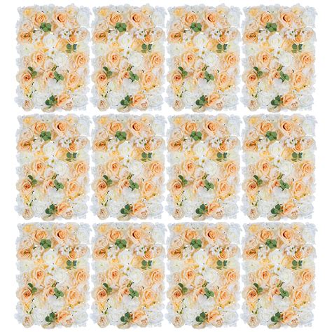 Flower Wall Panel Floral Backdrop Flower Wall Decor 24 X 16 Silk