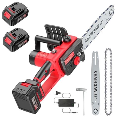 Descuento SINPY Mini Motosierra Bateria MAh Motosierra Bateria De Pulgadas Con