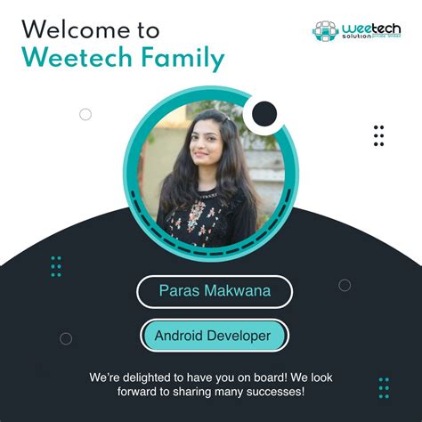 Weetech Solution Pvt Ltd On Linkedin Newjoinee Androiddeveloper