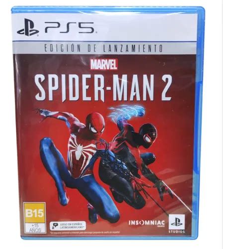 Marvels Spiderman 2 Ps5 Original Edicion De Lanzamiento Envío gratis