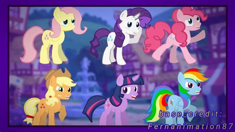 Mlp Mane Six Pack Movieclip