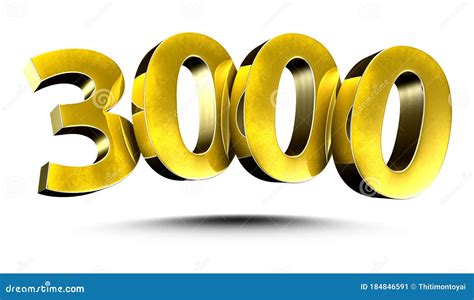 Golden 00 Dollar Isolated On White Background Stock Photography