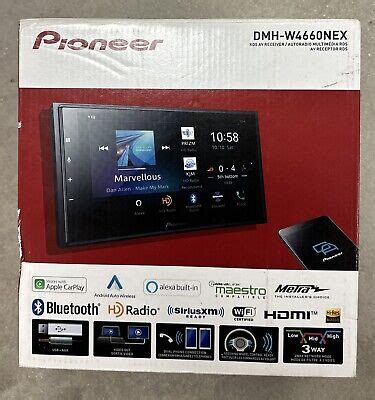 Pioneer Dmh W Nex Touchscreen Digital Multimedia Receiver New