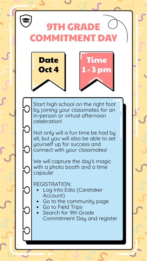 9th Grade Commitment Day 9th Grade Commitment Day