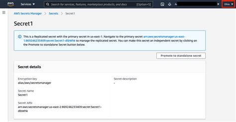 AWS Secrets Manager Secrets Replication Disaster Recovery On AWS