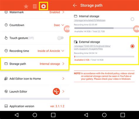 Can I Save To A Sd Card Mobizen Recorder Support