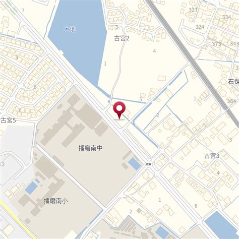 兵庫県加古郡播磨町古宮大池ノ内 の地図 Mapfan