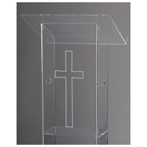 Lectern 130 Cm Plexiglass 1 Cm Thickness Online Sales On