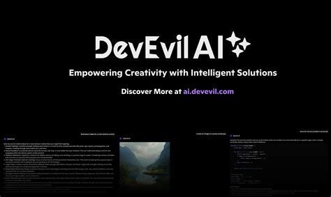 Devevil Blog Introducing Devevil Ai Your Ultimate Ai Companion