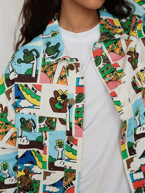 Lazy Oaf King Owusu Denim Jacket