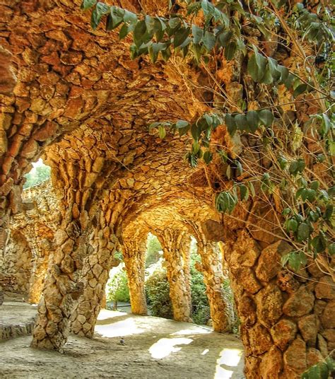 Parc Gaudi Took Most Of His Inspiration From Nature Parkguell Is A