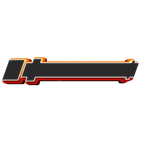 Title Frame Label Banner Lower Third For News Tech Social Media Video