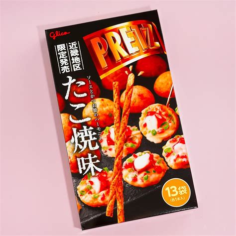 Pretz Biscuit Sticks Giant Pack Takoyaki 13 Pcs Japan Candy Store