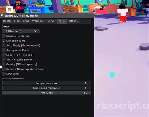 PLS DONATE CPU Saver Auto Reply Spin Scripts RbxScript