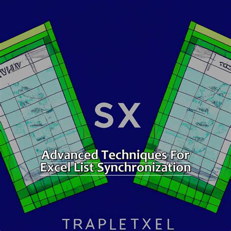 Synchronizing Lists In Excel Manycoders