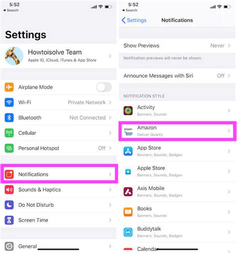 customize group notifications on iphone ipad apple watch mac