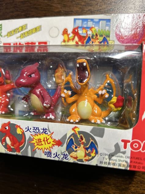 Mavin Vintage TOMY Pocket Monster POKEMON Charmander Charmeleon