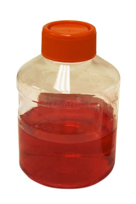 Laboratory Plastic Bottle Isolated Stock Photo Image Of Chemist