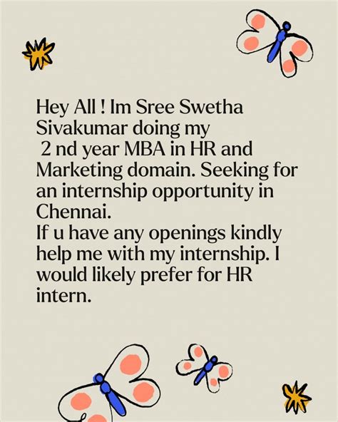 Sree Swetha Sivakumar Posted On Linkedin