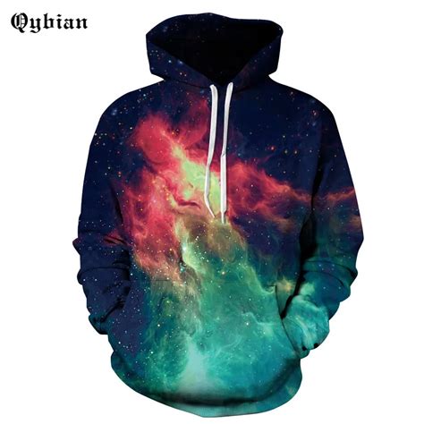 New 2017 Colorful Space Galaxy Hoodies 3d Hoodies Pullovers Sportswear