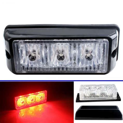ไฟไซเรน Siren Light 3led 15w 12v 24v ไฟฉุกเฉินled อเนกประสงค์ รุ่น 3