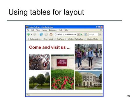 Ppt Html Tables Powerpoint Presentation Free Download Id9686755