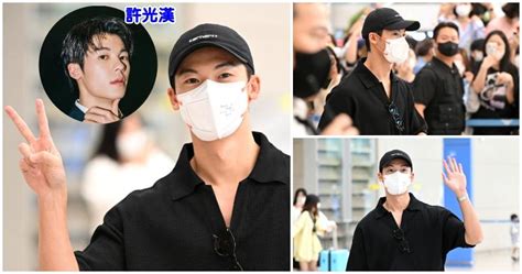 《想見你》許光漢抵韓親民揮手 下月初舉行粉絲見面會 1808 20220828 Showbiz 明報 Our Lifestyle