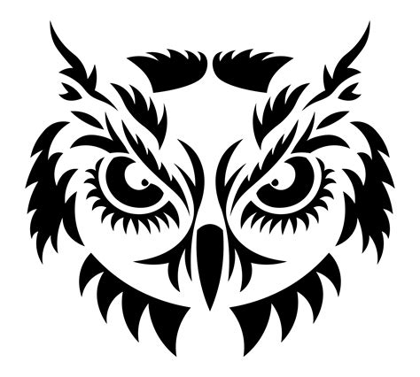 Printable Owl Pumpkin Patterns