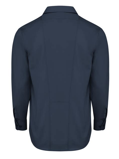 Dickies Mens Industrial Worktech Ventilated Long Sleeve Work Shirt Wi
