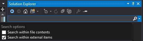 C Hide Class View In Solution Explorer Stack Overflow