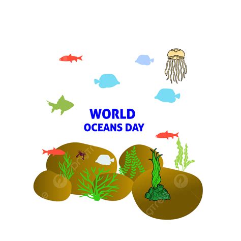 World Ocean Day Png Illustration Template Design World Oceans Day