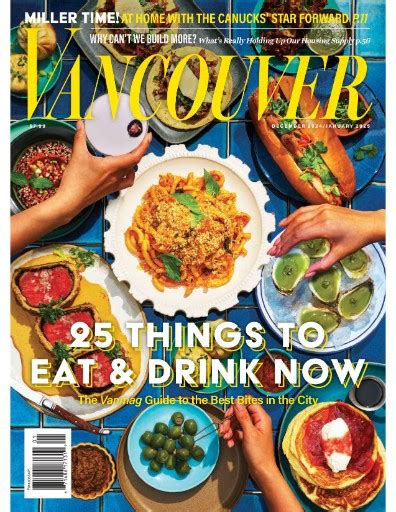 Vancouver Magazine Magazine Subscription Flipster Ebsco