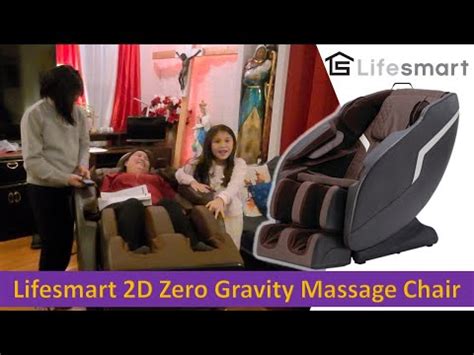 Lifesmart 2D Zero Gravity Massage Chair Josh Sarah HalukayTV YouTube