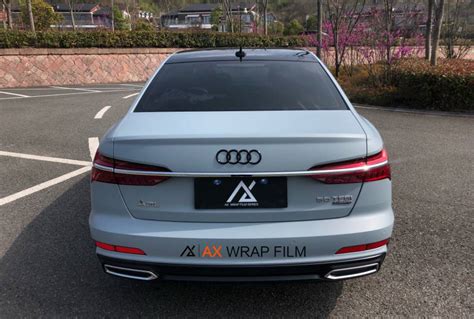 奥迪a6l C8｜ax 战舰灰