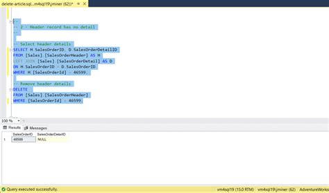 Learn The Delete Sql Command