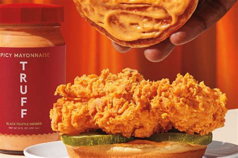 Popeyes Launching The Spicy TRUFF Chicken Sandwich