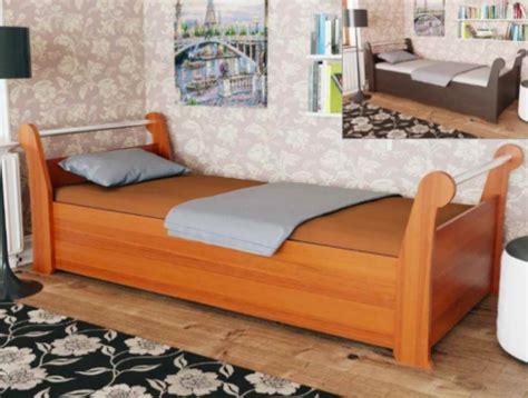 Купить Детская кровать Grand Miks Барон 90 Орех италия с матрасом в ...