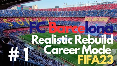 FC Barcelona Career Mode Realistic Rebuild Ep 1 Messi Is Back