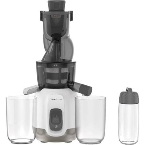 MOULINEX ZU600110 Ultra Juice Extracteur de Jus à Froid 2 Filtres