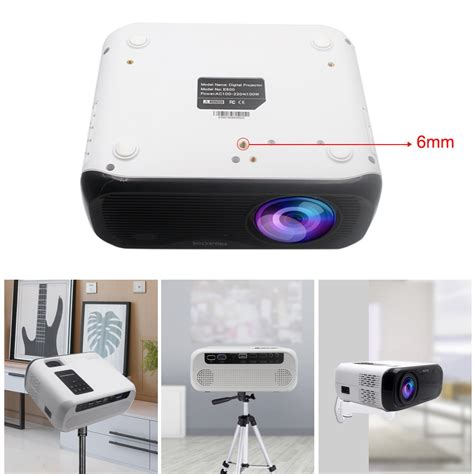 Everycom E500 Mini Projector Led Hdmi 720p Lcd Android 7 0 Wifi Option