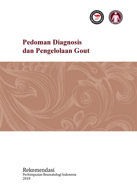 Pedoman Diagnosis Dan Pengelolaan Gout Rekomendasi Studocu